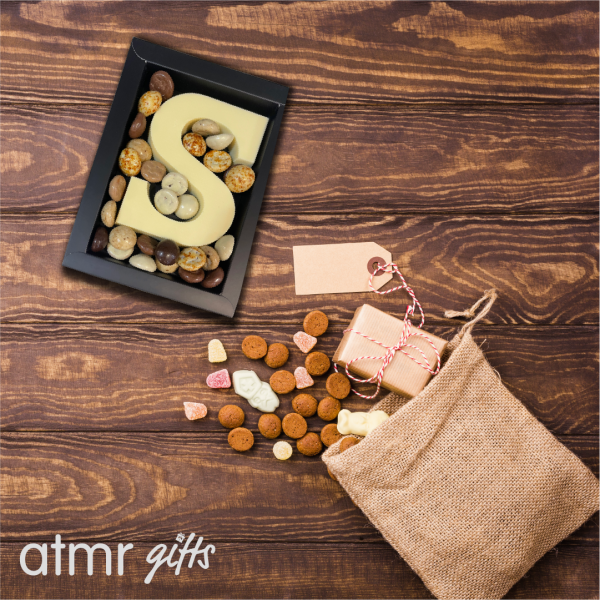 Sint letter met kruidnoten bedrukt | AtmR Gifts